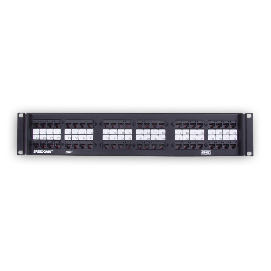 Hubbell Cat5e Patch Panels