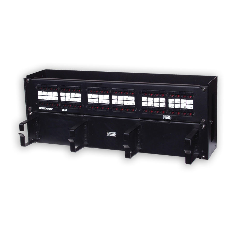 Hubbell Cat5e Patch Panels