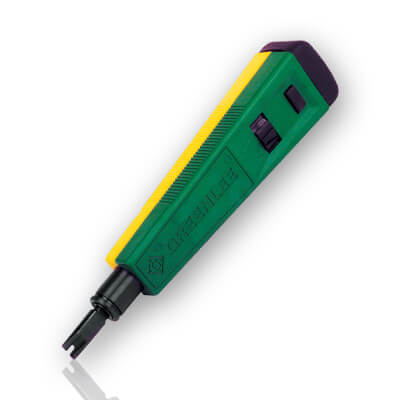 Punchdown tools for punching down 66 and 110 blocks